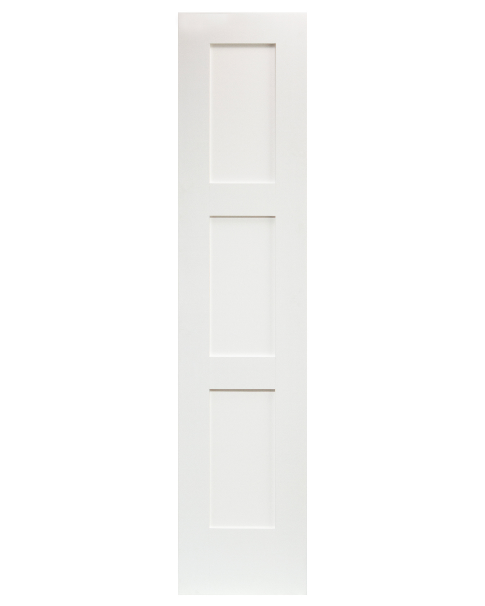 Three Panel Square Shaker Interior Door (Primed) – Summit Building ...