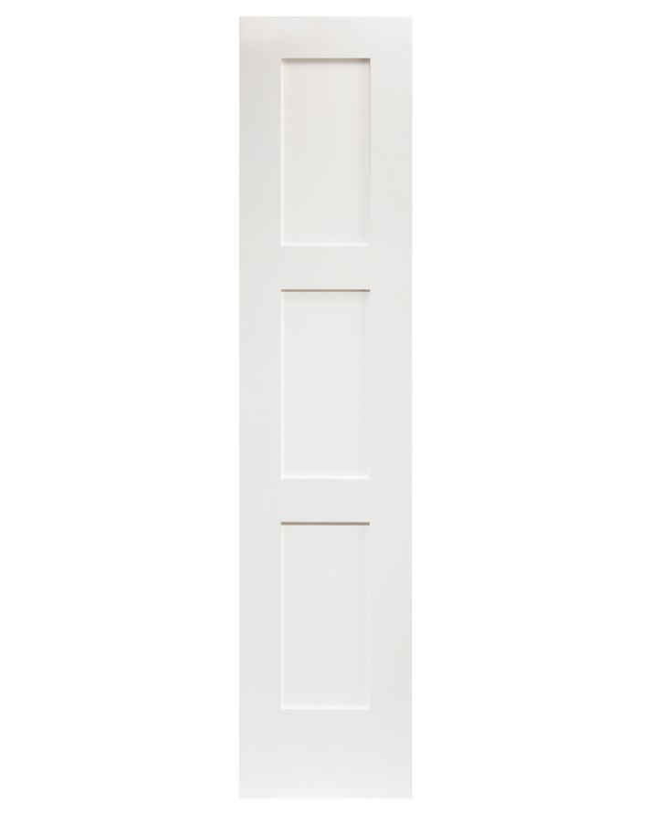 Three Panel Square Shaker Interior Door (Primed) – Summit Building ...